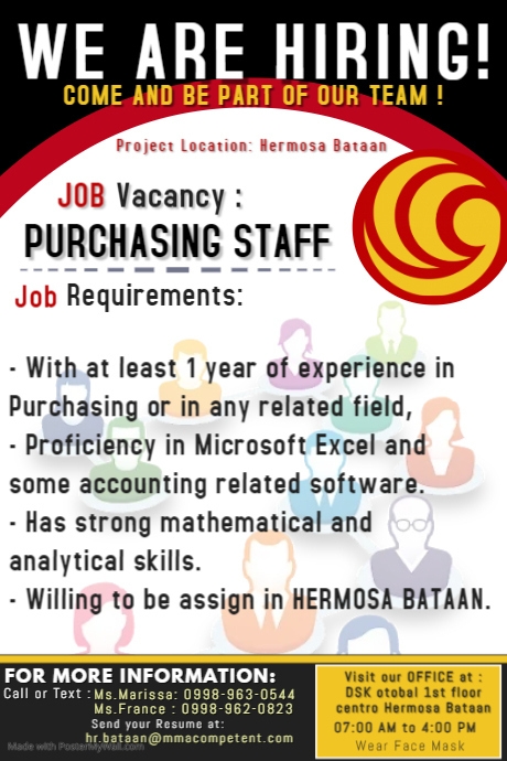 ACCOUNTING STAFF | PosterMyWall