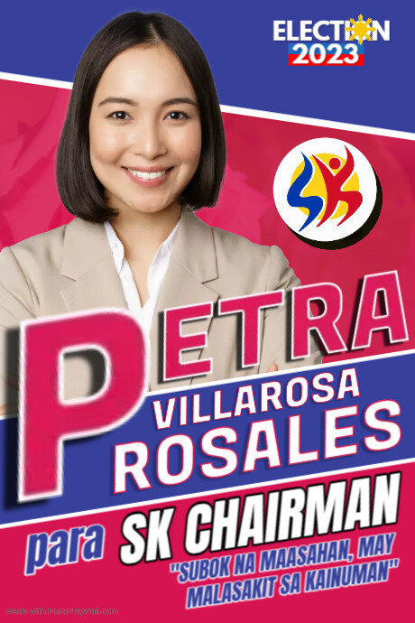 Pink Election Poster | PosterMyWall