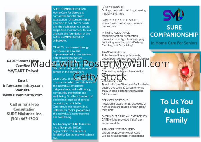 Senior Companionship Brochure 9-2023 | PosterMyWall