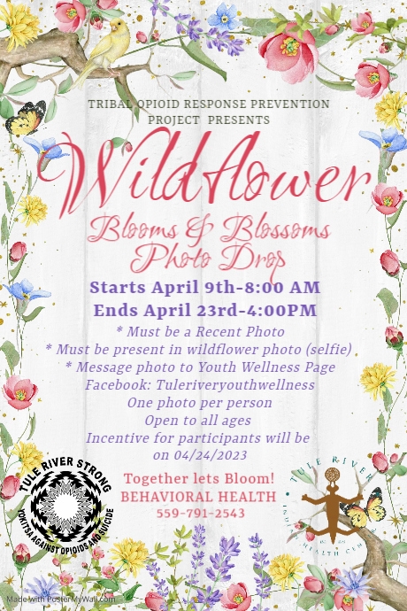 Spring Event Floral Poster | PosterMyWall