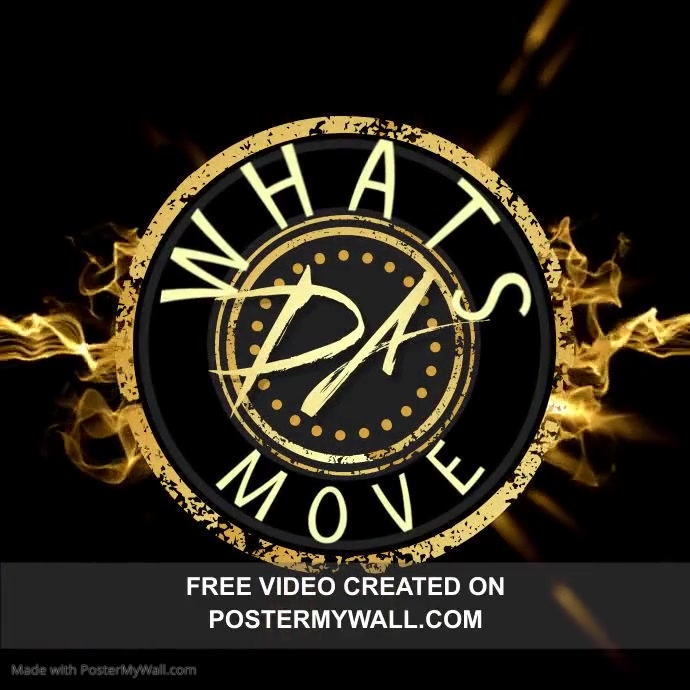 Gold Circle Video Logo Maker | PosterMyWall