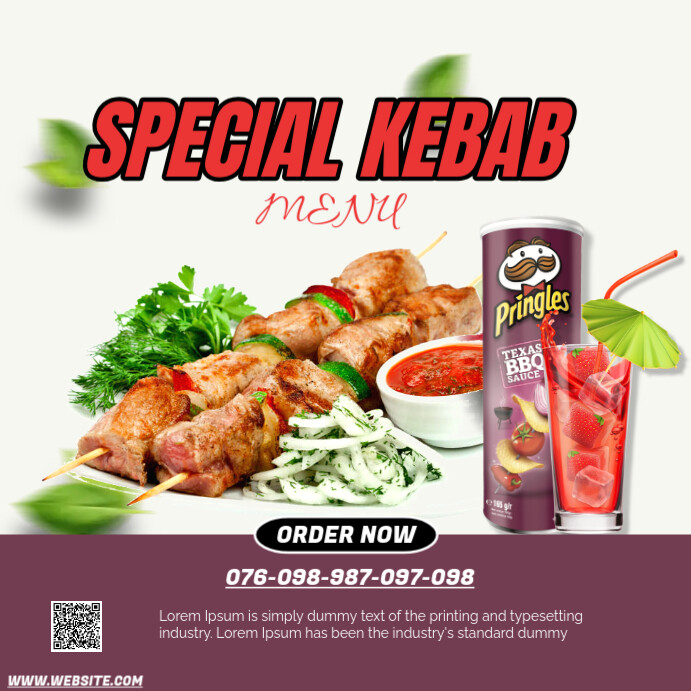 ebab Design Template Instagram Post | PosterMyWall