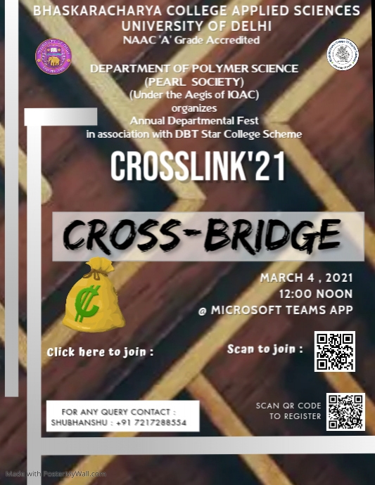 Copy of CROSS-BRIDGE | PosterMyWall