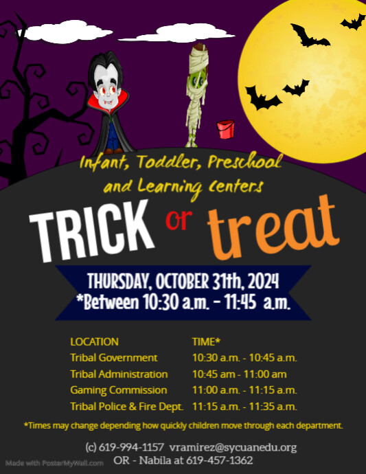 Copy of Trick or treat | PosterMyWall