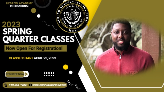 Copy of SPRING QUARTER 2023 REGISTRATION (1) | PosterMyWall