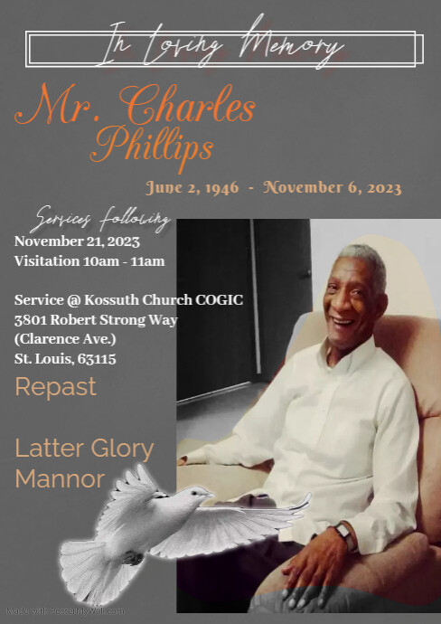 Funeral Flyer | PosterMyWall