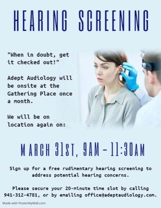 national save your hearing day | PosterMyWall