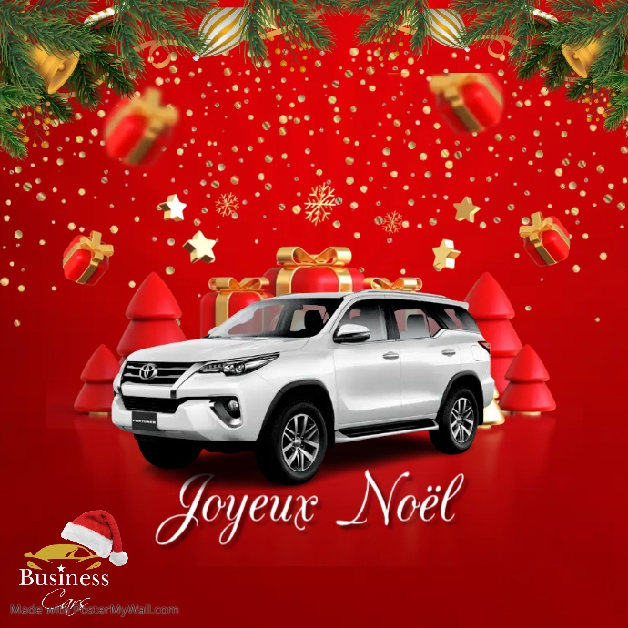 Copie de Christmas Car Discount Flyers Ads | PosterMyWall