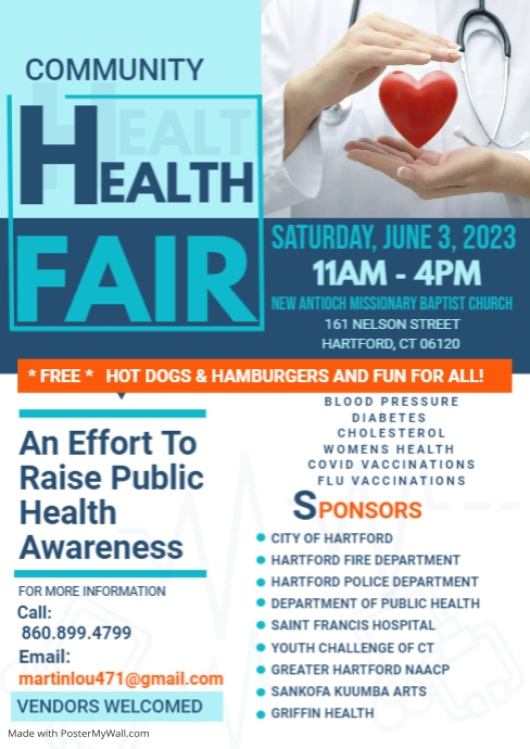 Copy of health flyer template | PosterMyWall