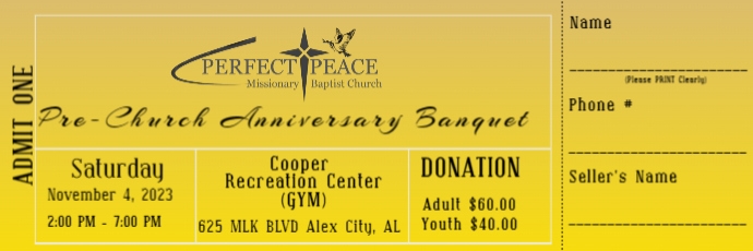 Gold Printable Raffle Ticket Design Template | PosterMyWall