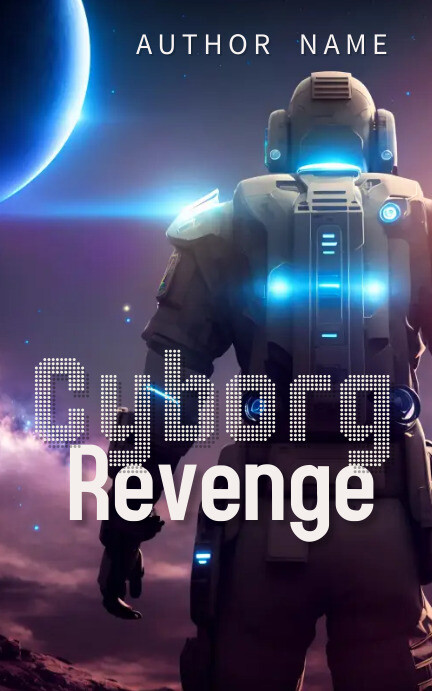 Ebook Cover Sci Fi Cyborg Template | PosterMyWall