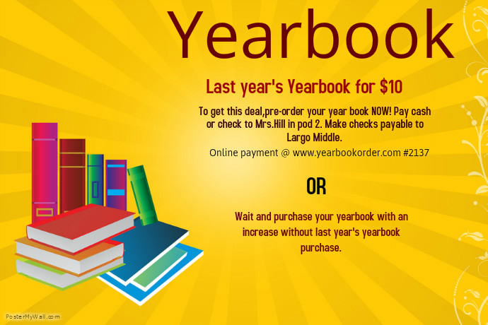 yearbook poster | PosterMyWall