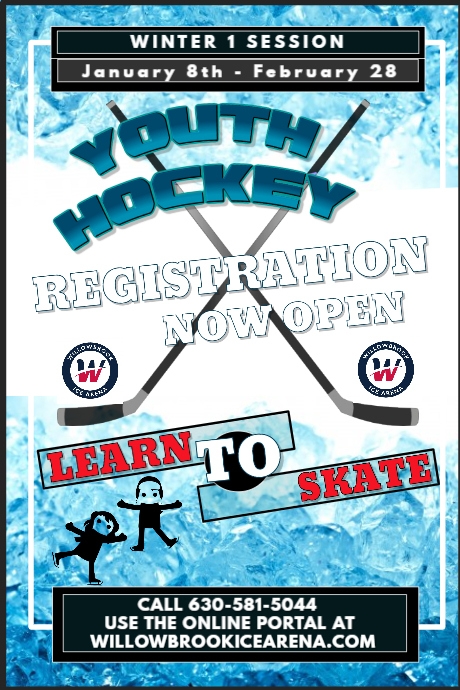 Winter 1 registration | PosterMyWall