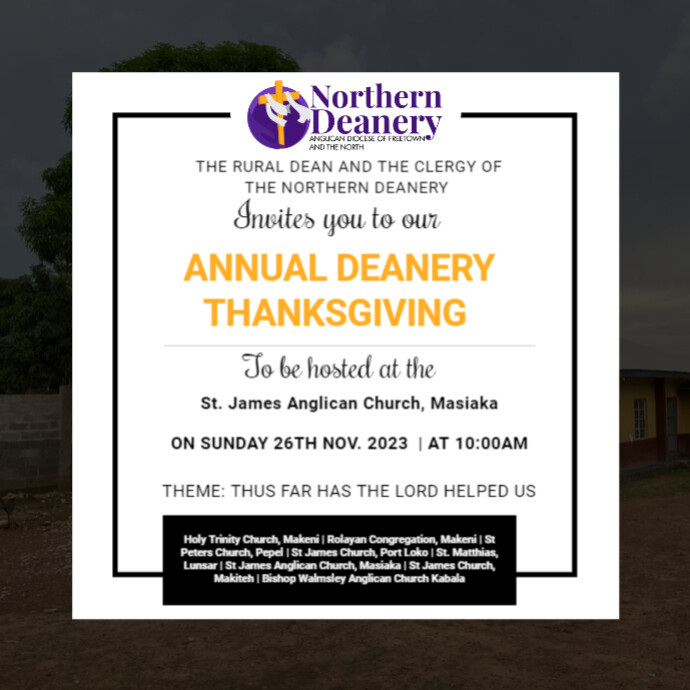 DEANERY SERVICE INVITES (1) | PosterMyWall