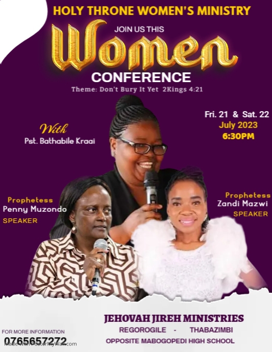 Women Conference Flyer Template | PosterMyWall