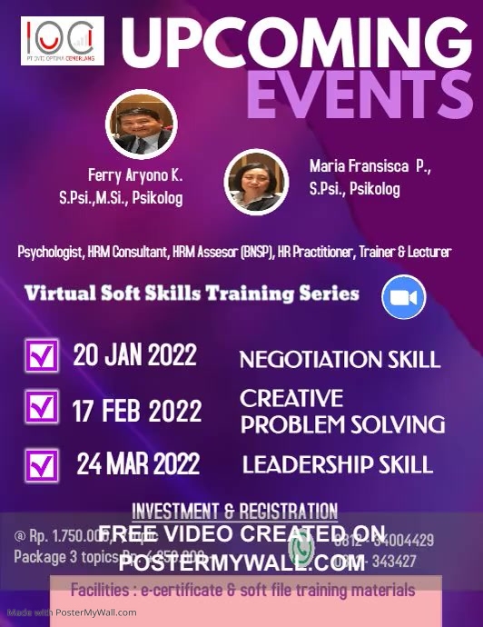 Copy of Upcoming event | PosterMyWall