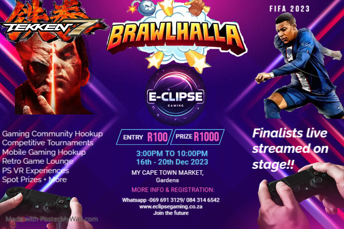 ESports Tournament Poster Design | PosterMyWall