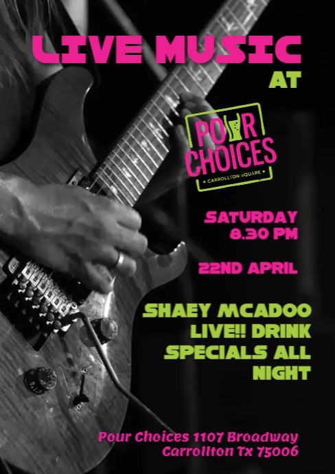 Music event poster | PosterMyWall