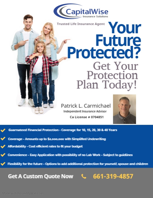 Life Insurance Flyer Poster | PosterMyWall