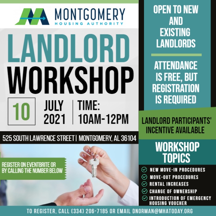 Copy of LANDLORD WORKSHOP | PosterMyWall