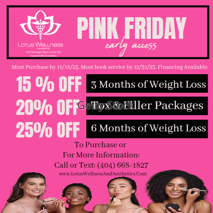 Copy of Pink Friday Early Access Cover Photo (1) | PosterMyWall