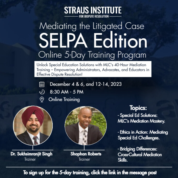 Copy of MLC SELPA _ 5 days - | PosterMyWall