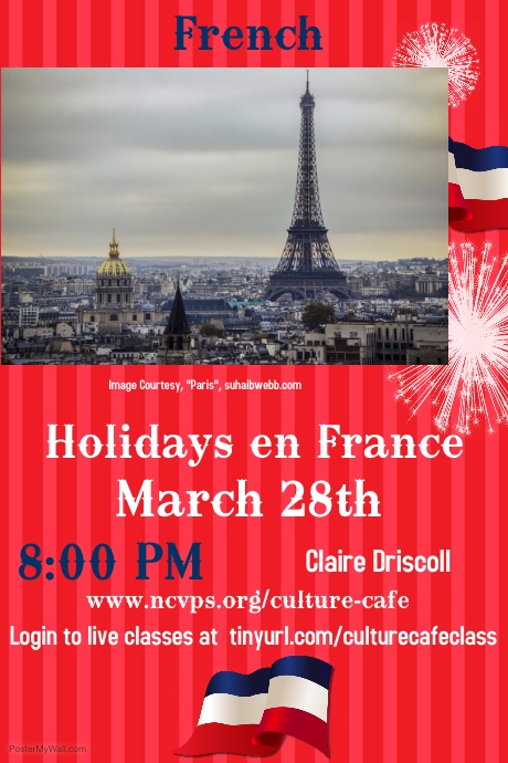 Holidays in France 3.28.17 | PosterMyWall