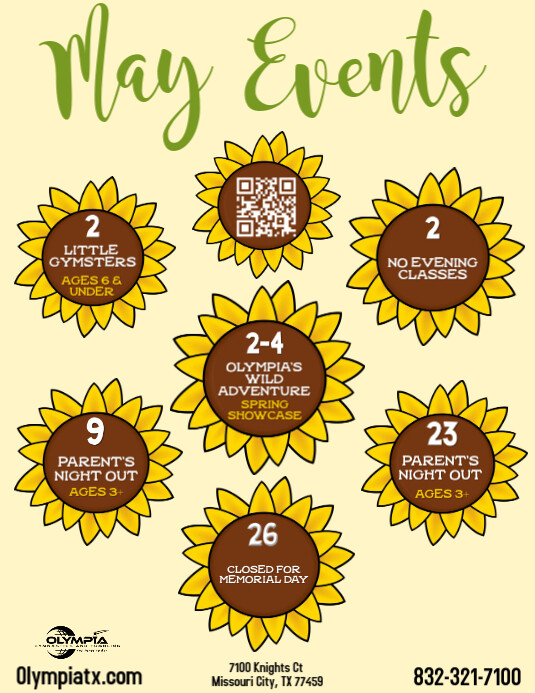 May Events | PosterMyWall