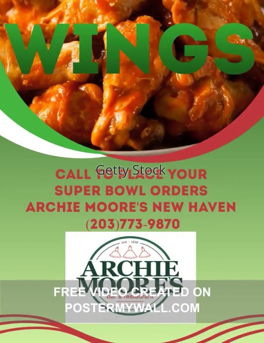 Copy of Modern Wing Restaurant Grill Flyer | PosterMyWall