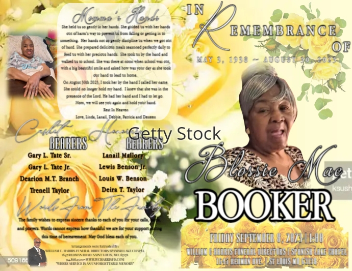 BOOKER BI OUT | PosterMyWall