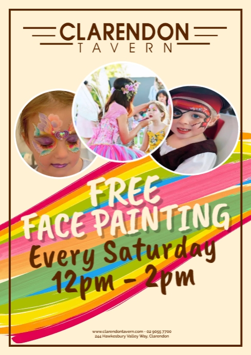 FACE PAINTING A1 (2) | PosterMyWall