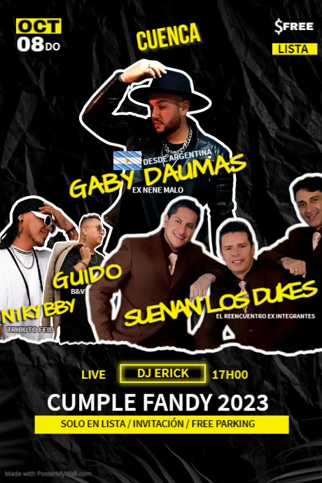 Fire Party Theme Template (2) | PosterMyWall