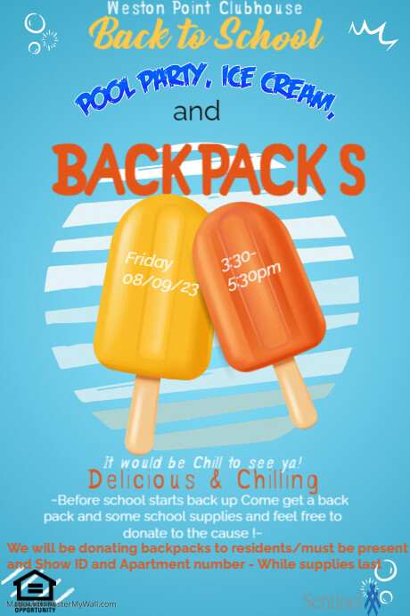 ice cream ,event, summer, party | PosterMyWall