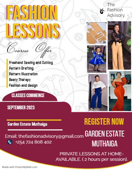 Fashion Training Flyer | PosterMyWall