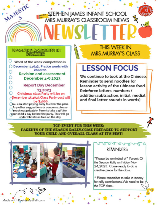 Back to School Newsletters editable (2) | PosterMyWall