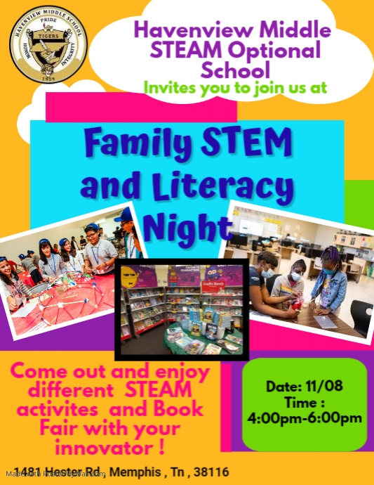 Copy of STEM & Literacy 2021 | PosterMyWall