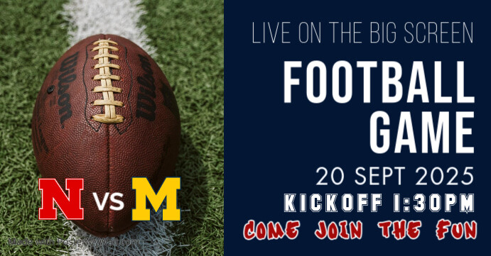 WEEK 4 FOOTBALL | PosterMyWall