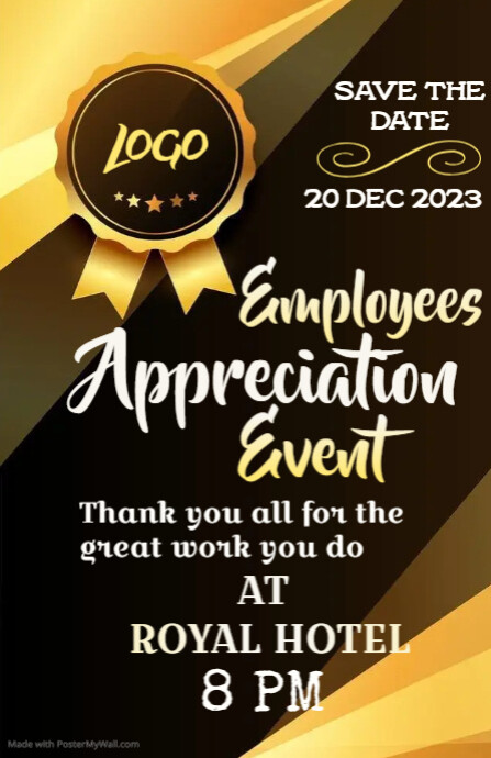 Employee Appreciation Dinner | PosterMyWall