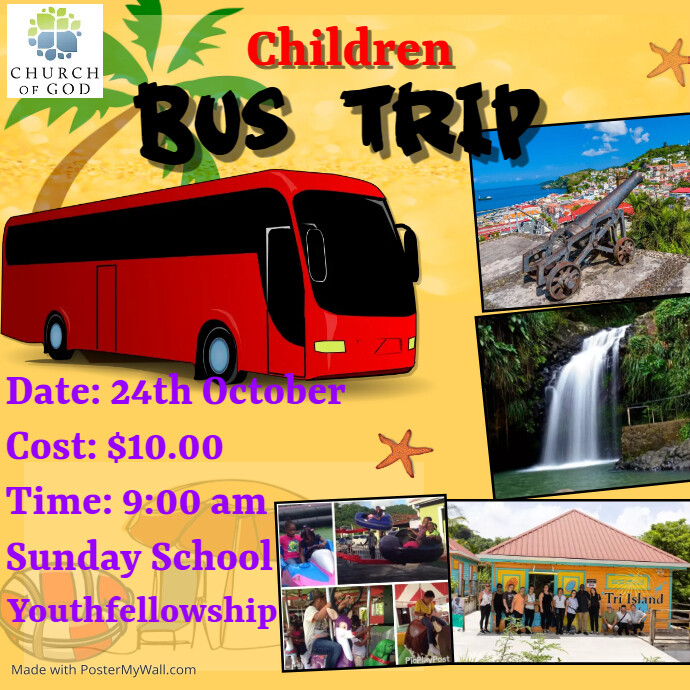 Copy of Bus Trip online poster | PosterMyWall
