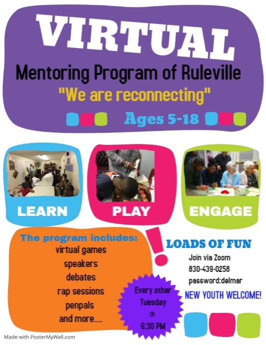 Copy of Copy of Virtual kids program (1) | PosterMyWall