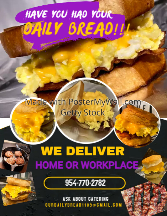 food menu flyer | PosterMyWall