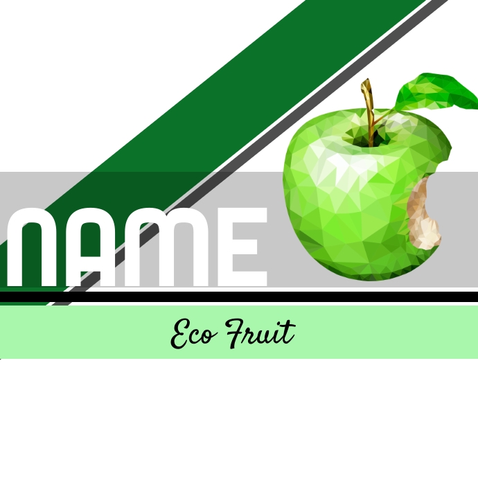 Eco Fruit | PosterMyWall
