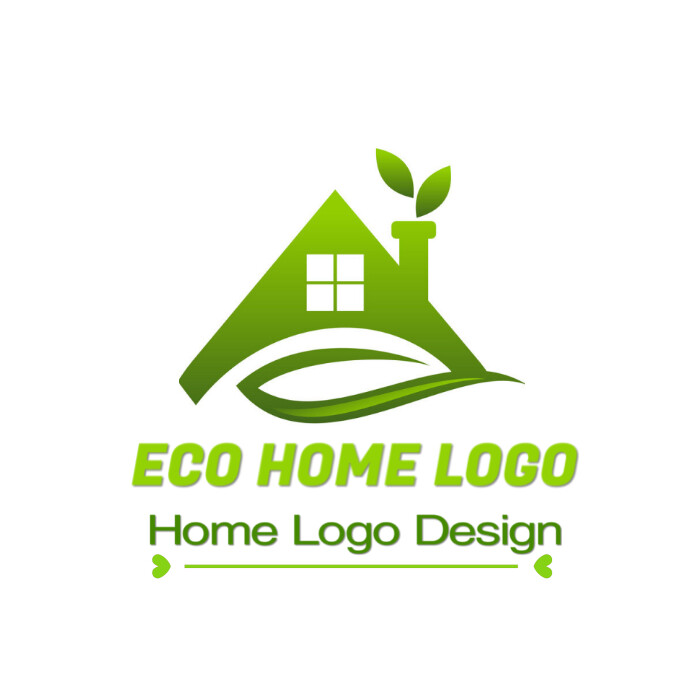 Plantilla de Eco Home Logo | PosterMyWall