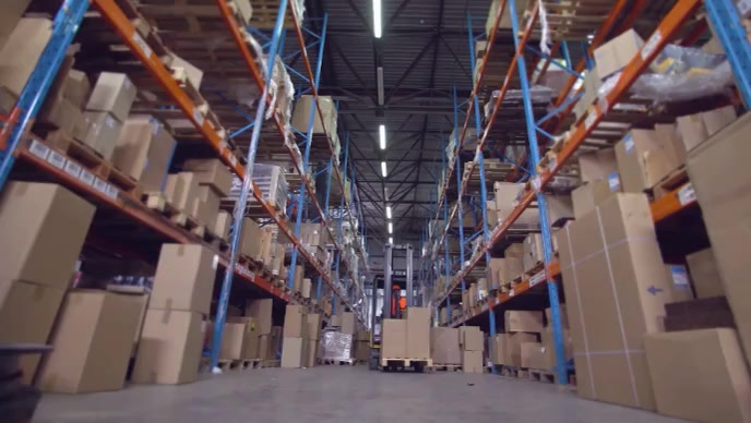 Ecommerce shipping warehouse video Template | PosterMyWall