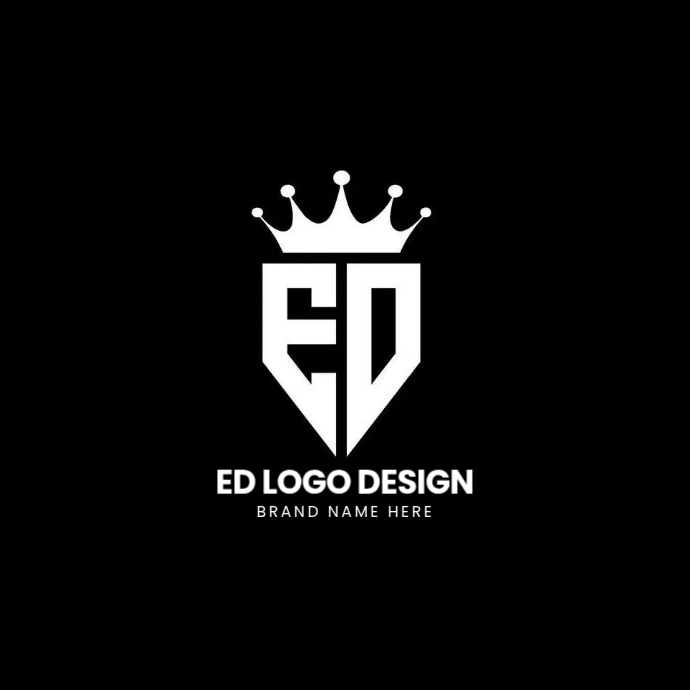 ED Logo Design Template | PosterMyWall