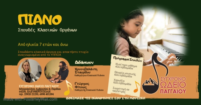 Vocal Lessons Flyer (1) | PosterMyWall