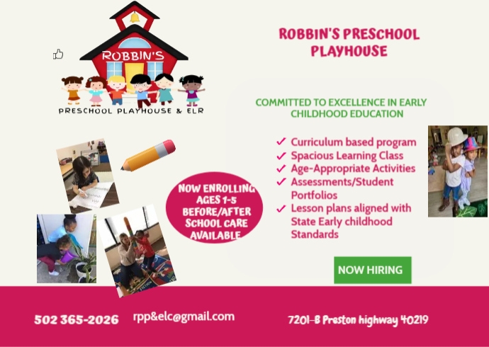 Daycare Center Postcard | PosterMyWall