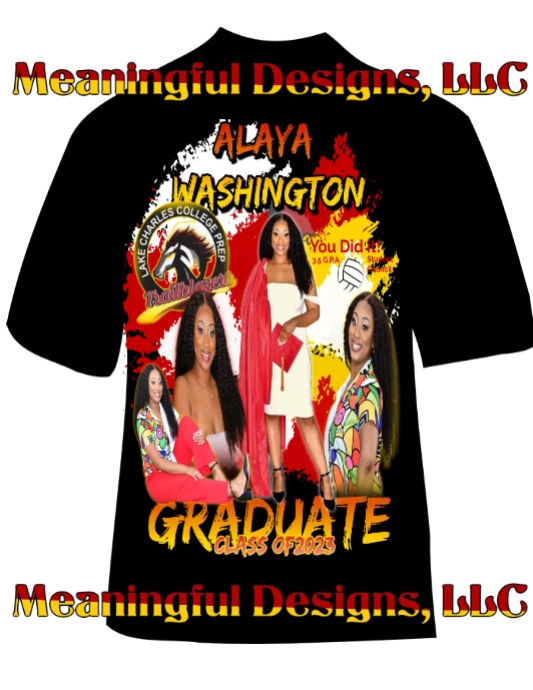 Copy of Alaya Prep 23 black design 2 new picture | PosterMyWall