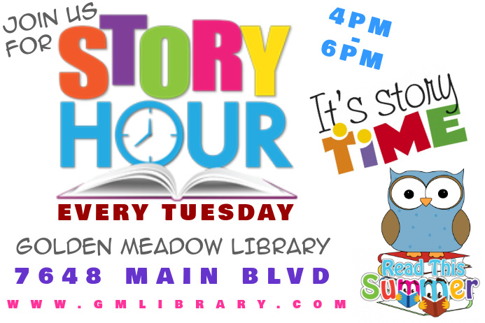 Story Hour Educational Reading Library Summer School Learning Event ...