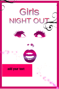 Girls Night Out Video Poster Template | PosterMyWall